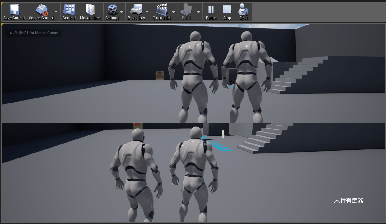 UE4中分屏游戏制作（本地多人游戏 SplitScreen） – UEjoy
